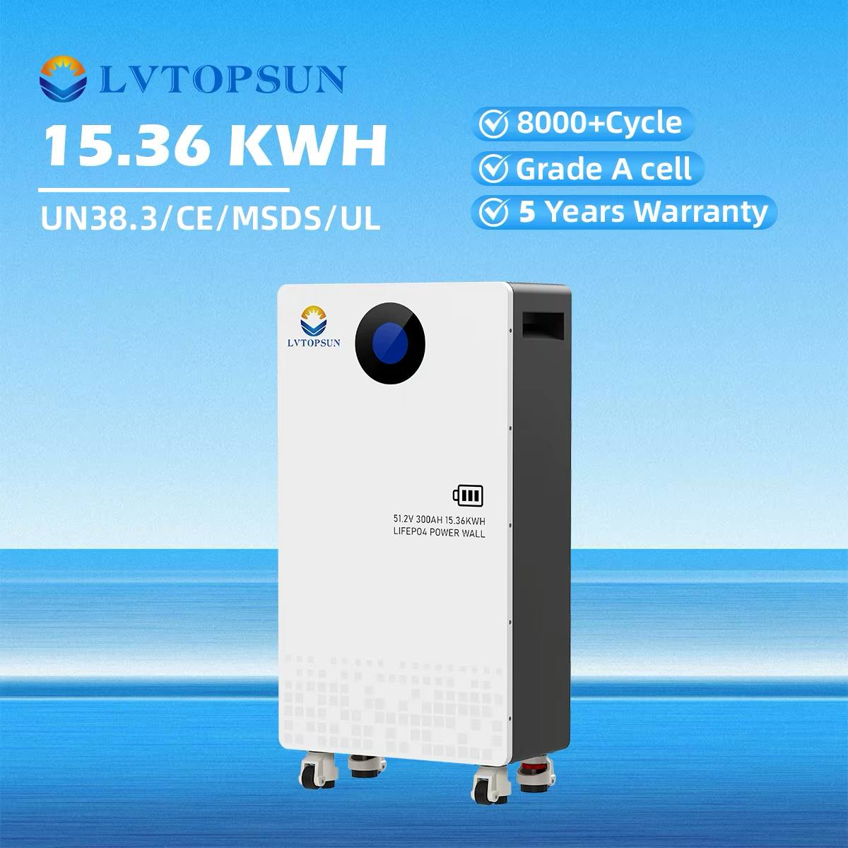 LVTOPSUN-15kwh Lithium Battery - Brave Power